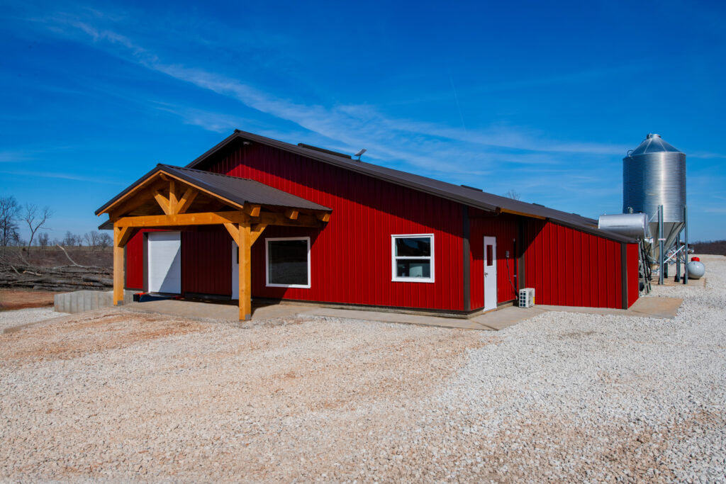Commercial Pastured Egg Layer House In Pine Ridge, MO