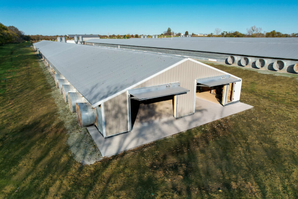 6 Retrofitted Commercial Layer Houses In Windsor MO