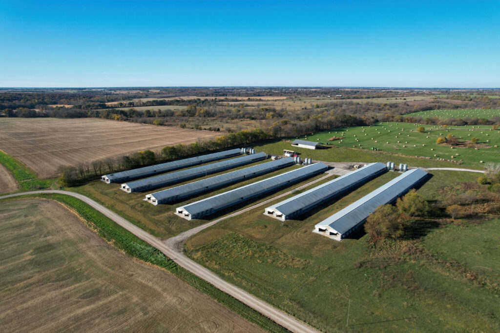 6 Retrofitted Commercial Layer Houses In Windsor MO